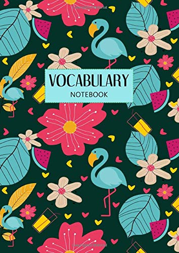 Vocabulary Notebook: A4 Size 3 Columns with Alphabetical Tabs, Memory ...