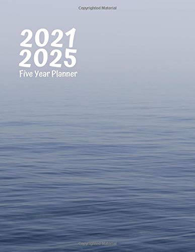 Five Year Planner 2021-2025: Five Years 60 Months Calendar Monthly ...