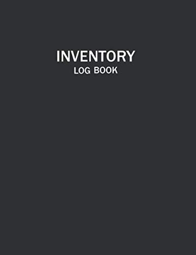Inventory Log Book: Simple Inventory Log Book For Small Business ...