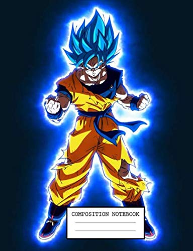 Composition Notebook: DBZ Son Goku Dragon Ball Super Z Soft Glossy ...