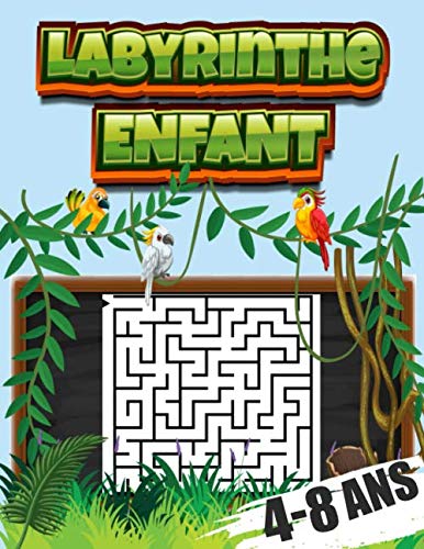 labyrinthe enfant 4-8 ans: labyrinthes, , livre de jeux amusants pour ...