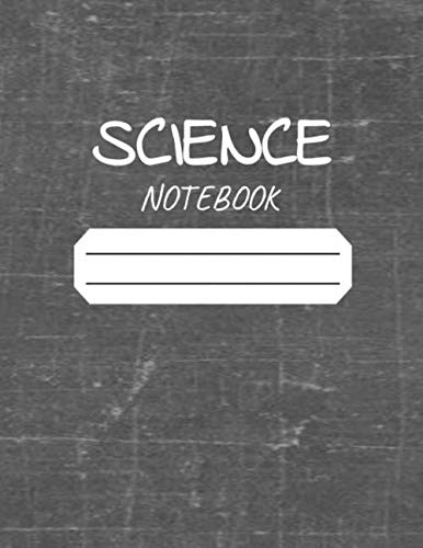 Science Notebook: Single Subject Composition Book for School, 120 Wide ...