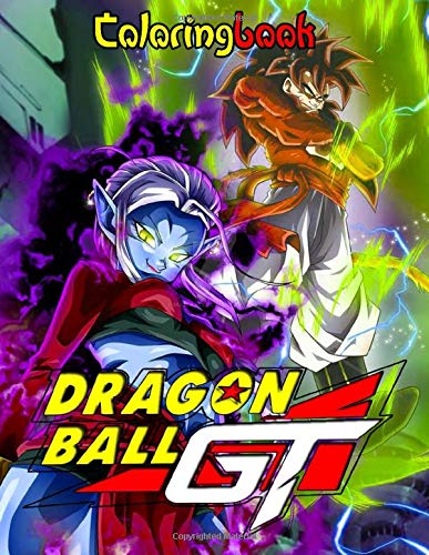 Dragon Ball GT Coloring book: Coloring Book & Poster Collection Dragon ...