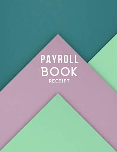 Payroll Book Receipt: Large Monthly Bookkeeping and Financial Tracker ...