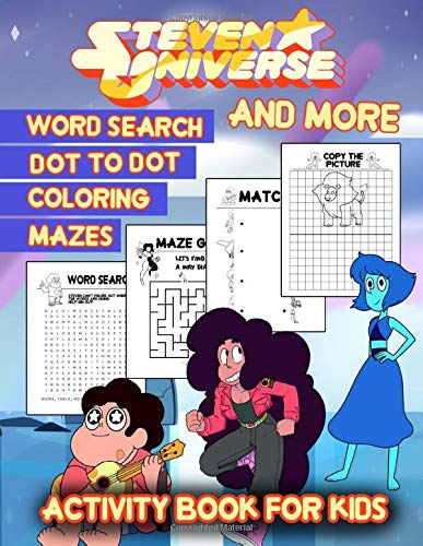Steven Universe Activity Book For Kids: A New Kind Of Activity Book ...