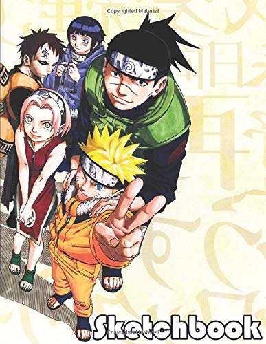 Naruto sketchbook: Naruto sketchbook for drawing, Painting, Sketching ...