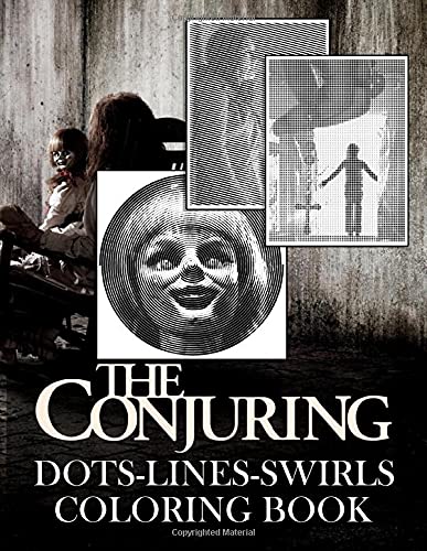 The Conjuring Dots Lines Swirls Coloring Book: Great Diagonal-Dots ...