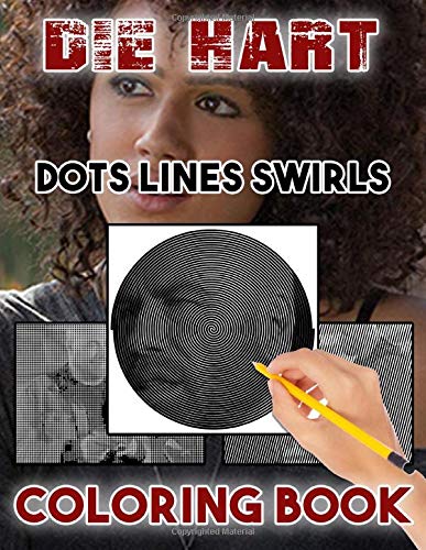 Die Hart Dots Lines Swirls Coloring Book: Die Hart Color Dots Lines ...