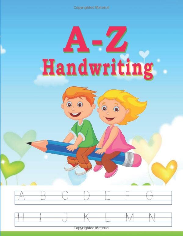 A-Z Handwriting: Tracing Alphabet Coloring Book by ADEREMI ADEKOYA ...