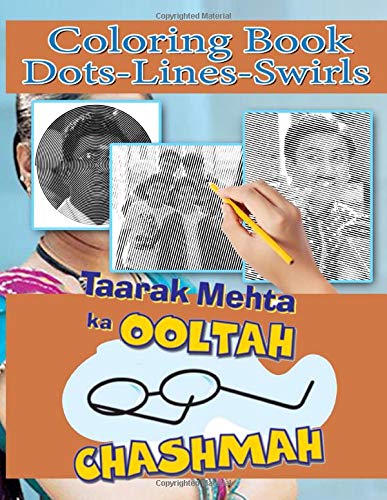 Taarak Mehta Ka Ooltah Chashmah Dots Lines Swirls Coloring Book ...