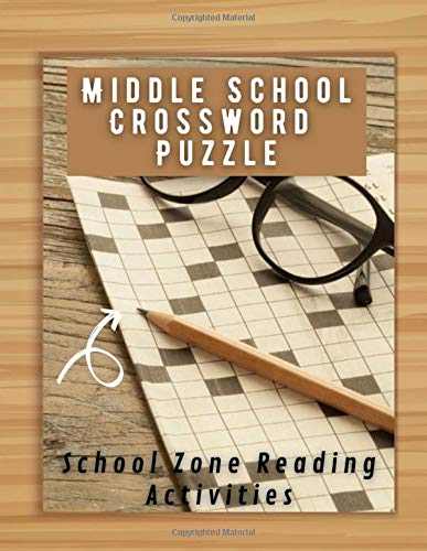Middle School Crossword Puzzle School Zone Reading Activities: Criss ...