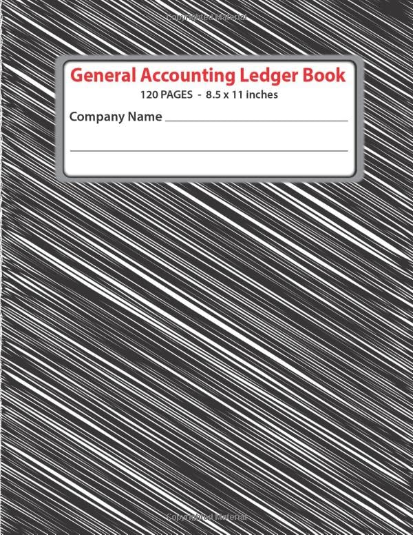 Accounting General Ledger: Accounting General Ledger, 120 pages, 8.5 x ...