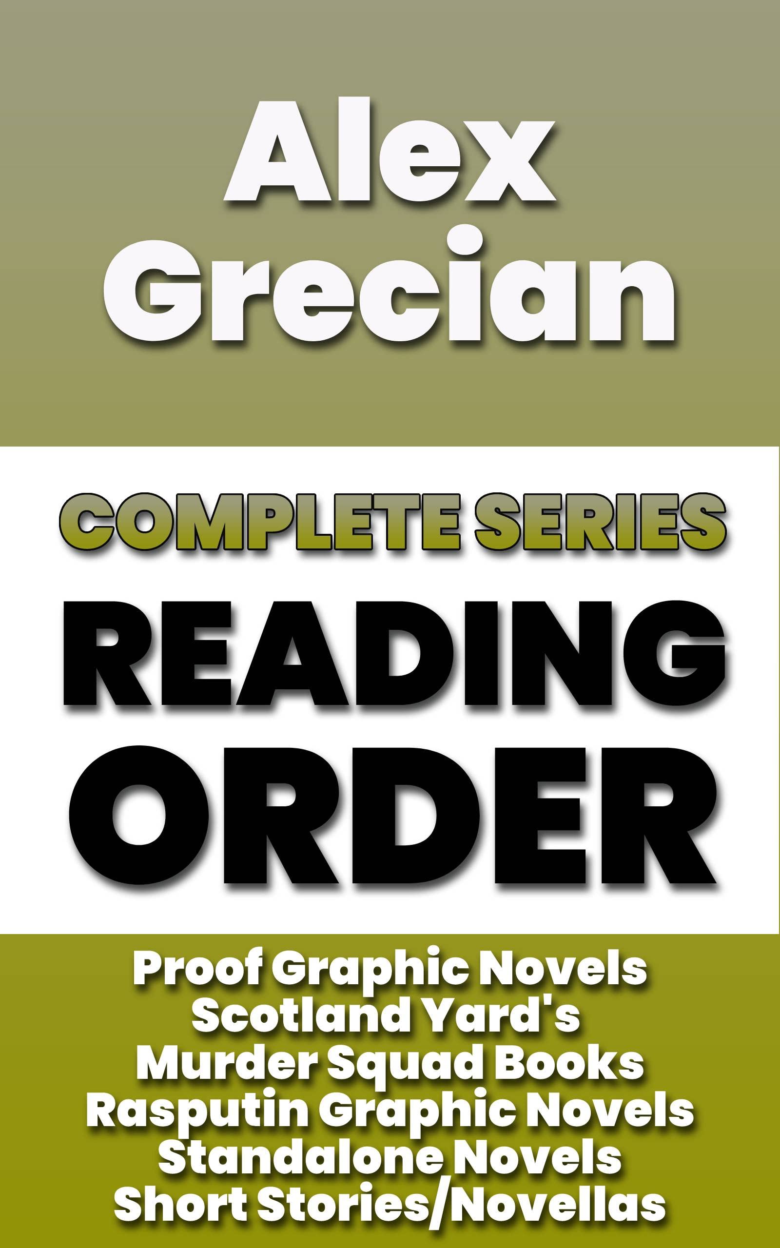Alex Grecian Complete Series Reading Order List: List of Proof Graphic ...