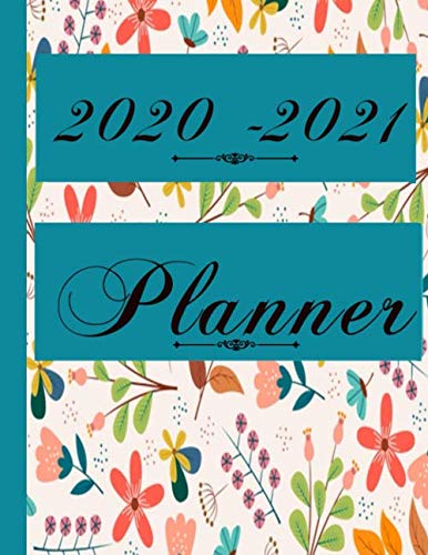 Weekly Planner 2020-2021: Weekly 24 Month Exquisite Floral Planner ...