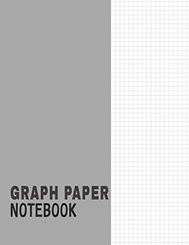 Graph Paper Notebook: Quad Ruled 5 squares per inch composition note ...