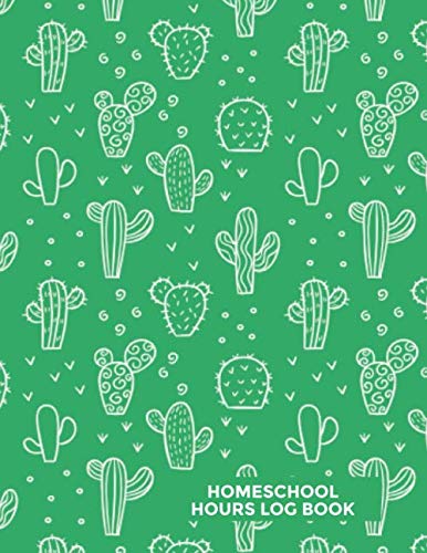 Homeschool Hours Log Book: For Homeschooling Moms to Keep Daily Record ...