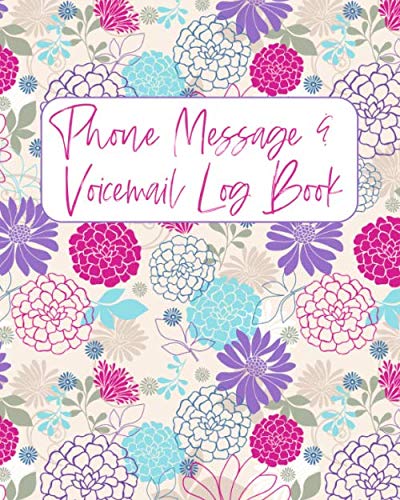 Telephone Message Book: Phone Call Log & Missed Call Notebook by Willow ...