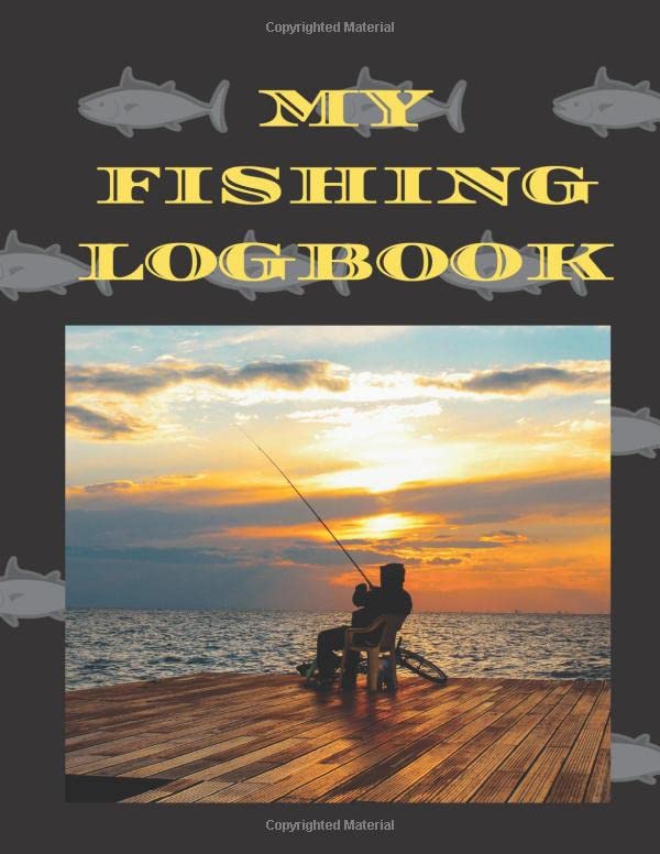 My Fishing Log Book: large sized fishing record journal by Cannonbooks ...
