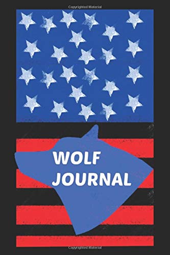 Wolf Journal: Wolf With American Flag by Cute Design | Goodreads