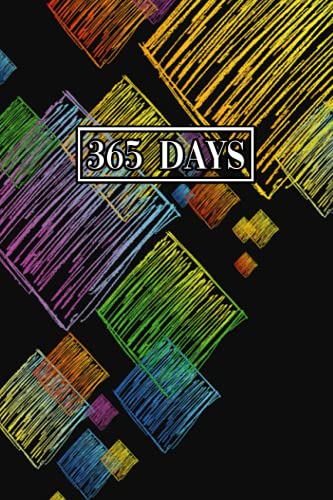 365 day journal: Undated 1 page per day planner notebook - Minimalist ...