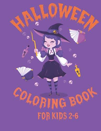 Halloween Coloring Book: Cute not scary for kids 2-6 by bng one | Goodreads