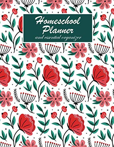 Homeschool planner and essential organizer: Weekly & Monthly Record ...