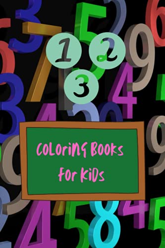 (Numbers (1 2 3 )Coloring Book for Kids: Numbers Coloring Book for ...