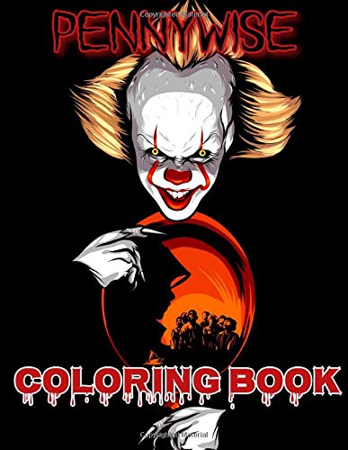 Pennywise coloring book: Ancient Cosmic Evil Coloring Book For Adults ...