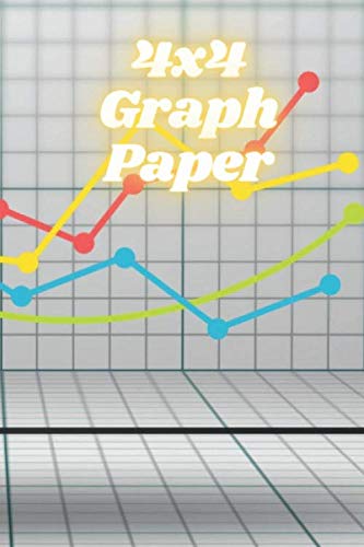 4x4 Graph Paper: Print Size 6x9 120 pages by Planner Joy | Goodreads