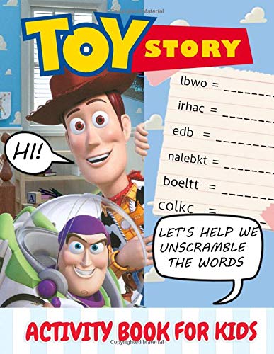 Toy Story Activity Book For Kids: Plenty Of Exciting Games In An ...