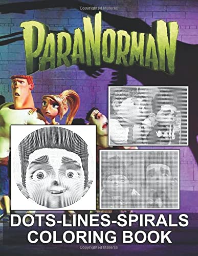 Paranorman Dots Lines Spirals Coloring Book: Adult Activity Color ...