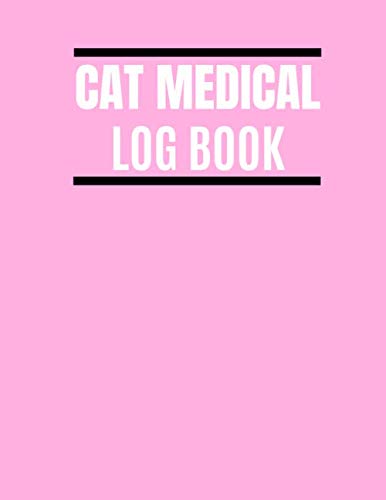 Cat Medical log book : Record Cat Medical Cat Vaccination Record Book ...