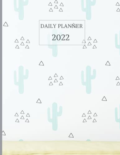 2022 daily planner one page per day: 2022 daily planner,day per page ...
