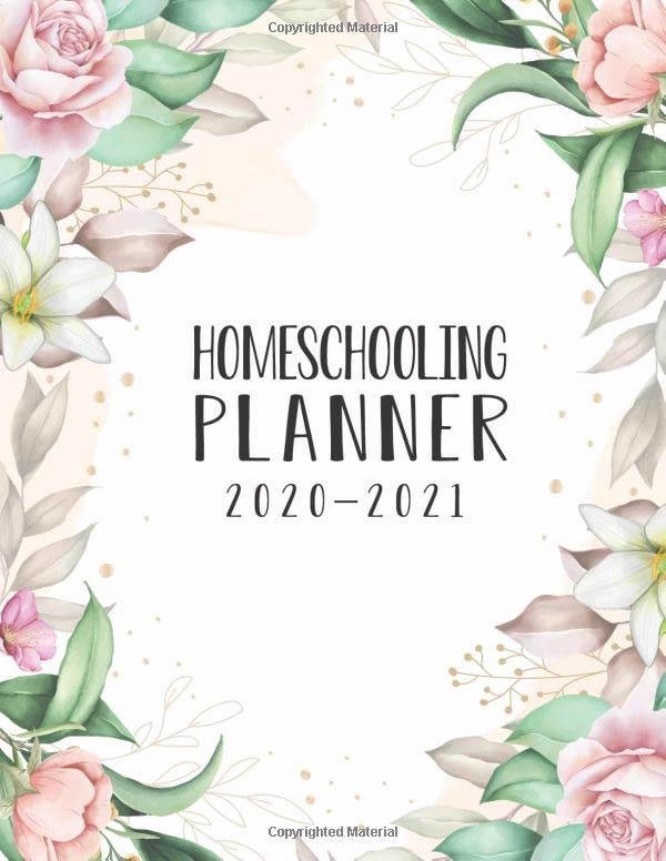 HOMESCHOOLING PLANNER 2020 2021: homeschool lesson planner 2020-2021 ...