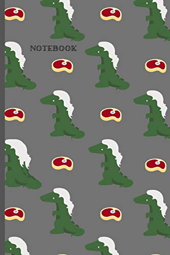 Notebook: Cool Crocodile Lover Softback Diary Composition Book Journal (6" x 9") 120 Lined Pages ...