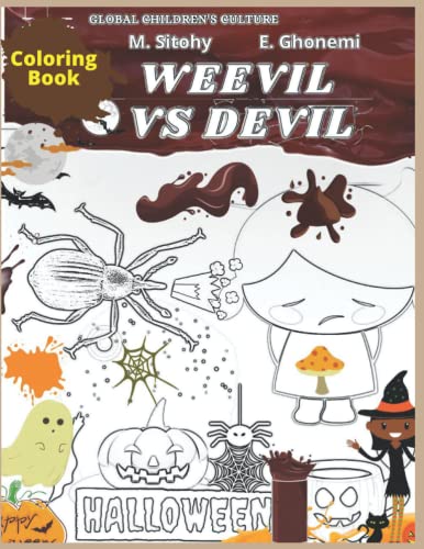 Weevil vs Devil Coloring Book: Learn, Read, Color, Relax and Funny ...