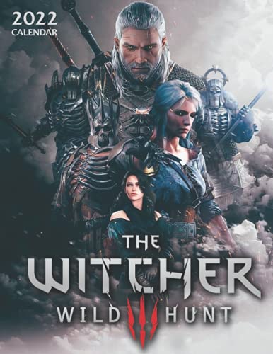 The Witcher 3 Wild Hunt 2022 Calendar: OFFICIAL game calendar. This ...