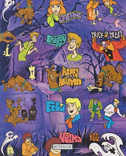Notebook: Scooby-Doo Shaggy And Scooby Funny Couple Detective Adventure ...