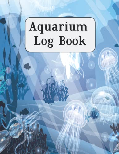 Aquarium log book: Huge Saltwater Fish Tank Maintenance Log Book- For ...
