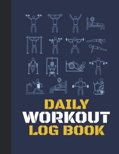 DAILY WORKOUT LOG BOOK: Exercise Workout Log Daily Planner - Exercise ...
