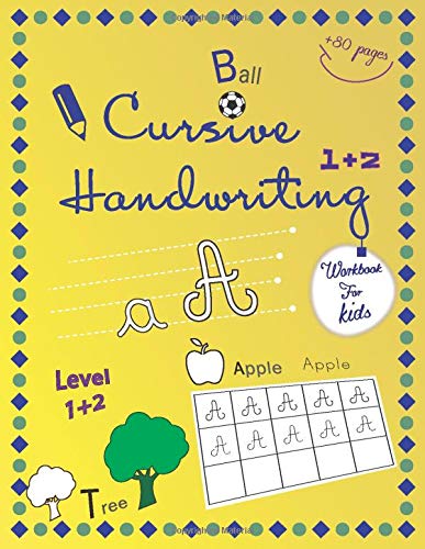 cursive handwriting workbook: cursive handwriting workbook for kids ...