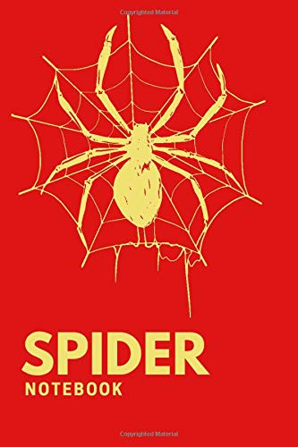 Spider Notebook: Cute And Creepy Journal, Sketchbook For Drawing And ...