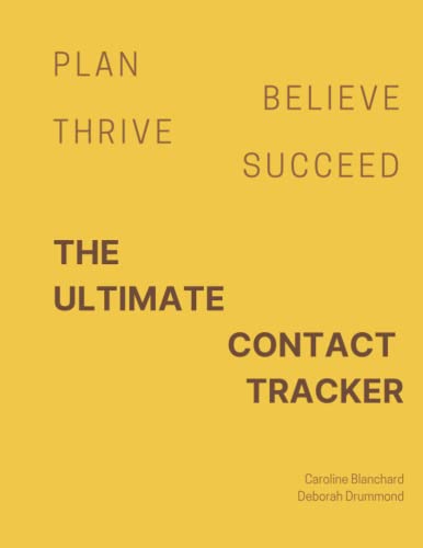 The Ultimate Contact Tracker by Caroline Blanchard | Goodreads