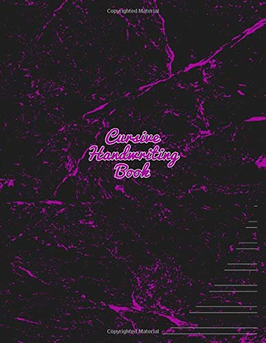 Cursive Handwriting Book: Cursive handwriting notebook for adults | for ...