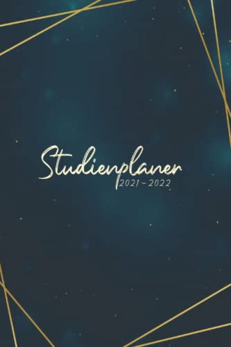 Studienplaner 2021/2022: Schulplaner und semesterplaner für die ...