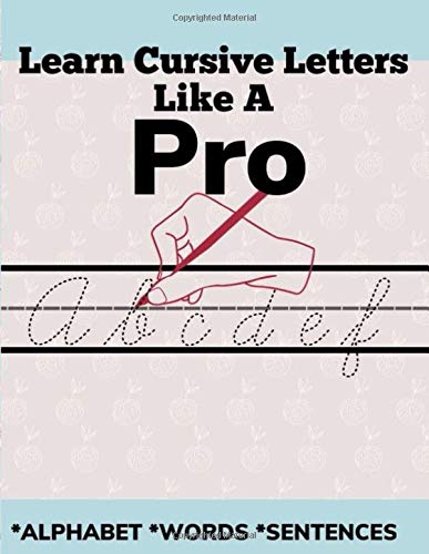 LEARN CURSIVE LETTERS LIKE A PRO by BLAINCE BERROUET | Goodreads