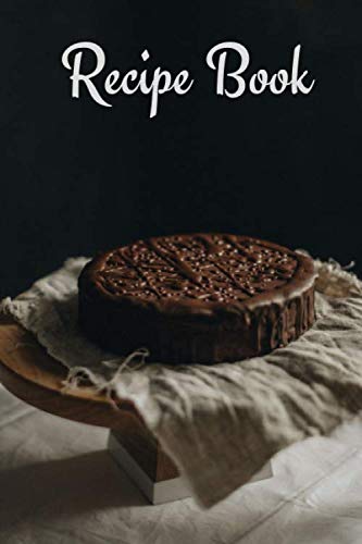 RECIPE BOOK: 6x9 Glossy Recipe Book With Lined Recipe Paper To Store ...