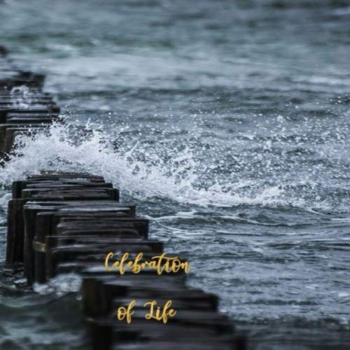 Celebration of Life: Breakwater Landscape Funeral Guest Book, Memorial ...