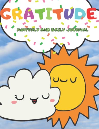 Gratitude Monthly and Daily Journal for Kids: Great Diary For Boys and ...