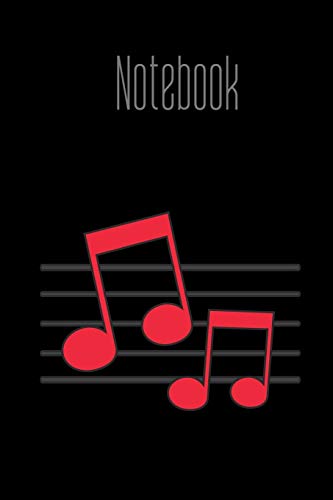 Notebook: Retro Design Notebook for Music Lovers. Song Writing Journal ...